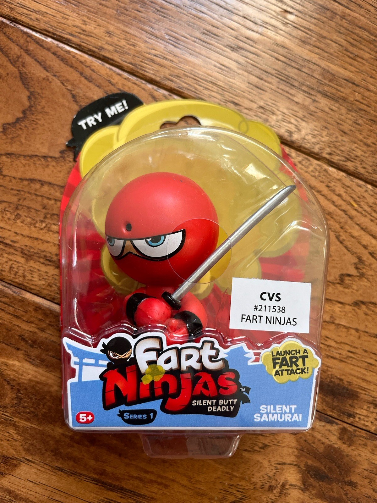 Fart Ninja Silent Samurai Red Series 1 | eBay