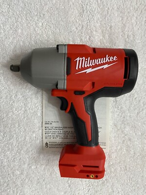 New Milwaukee M18 2666-20 18 18V Li-ion 1/2” Brushless High Torque ...