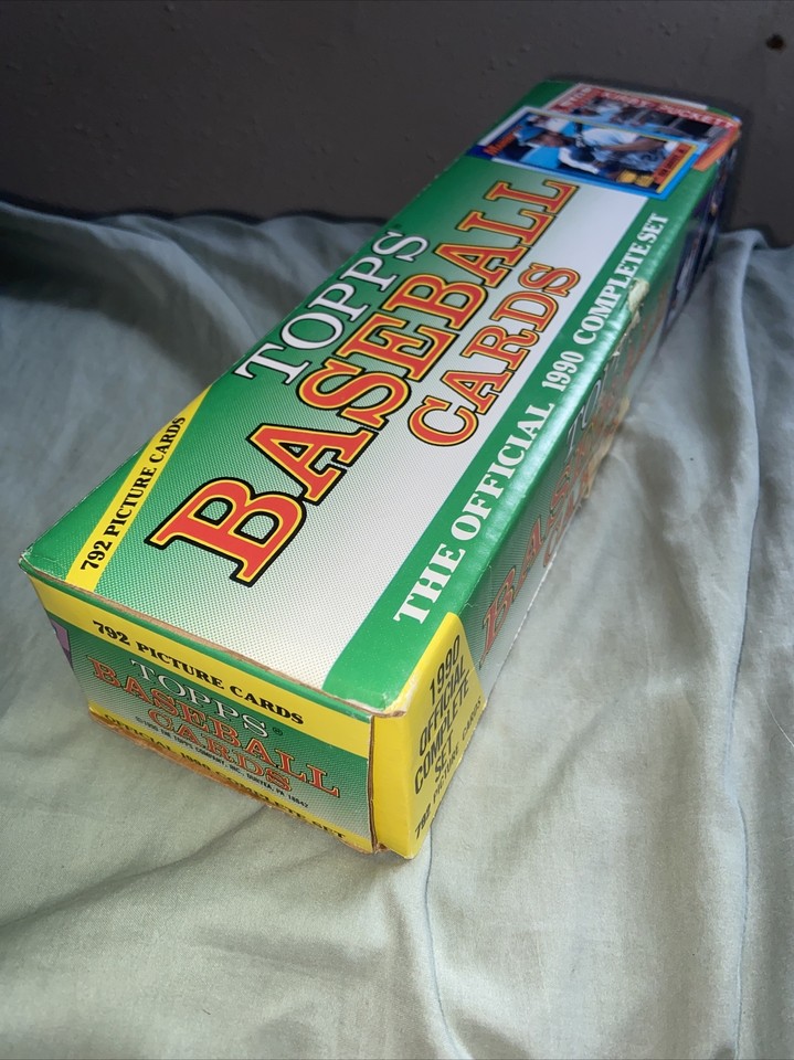 NEW Topps - The Official 1990 Complete Set - 792 Picture Cards | eBay