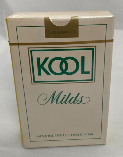 Vintage KOOL Milds Cigarette Playing Cards Game Poker Novelty Card Deck ...