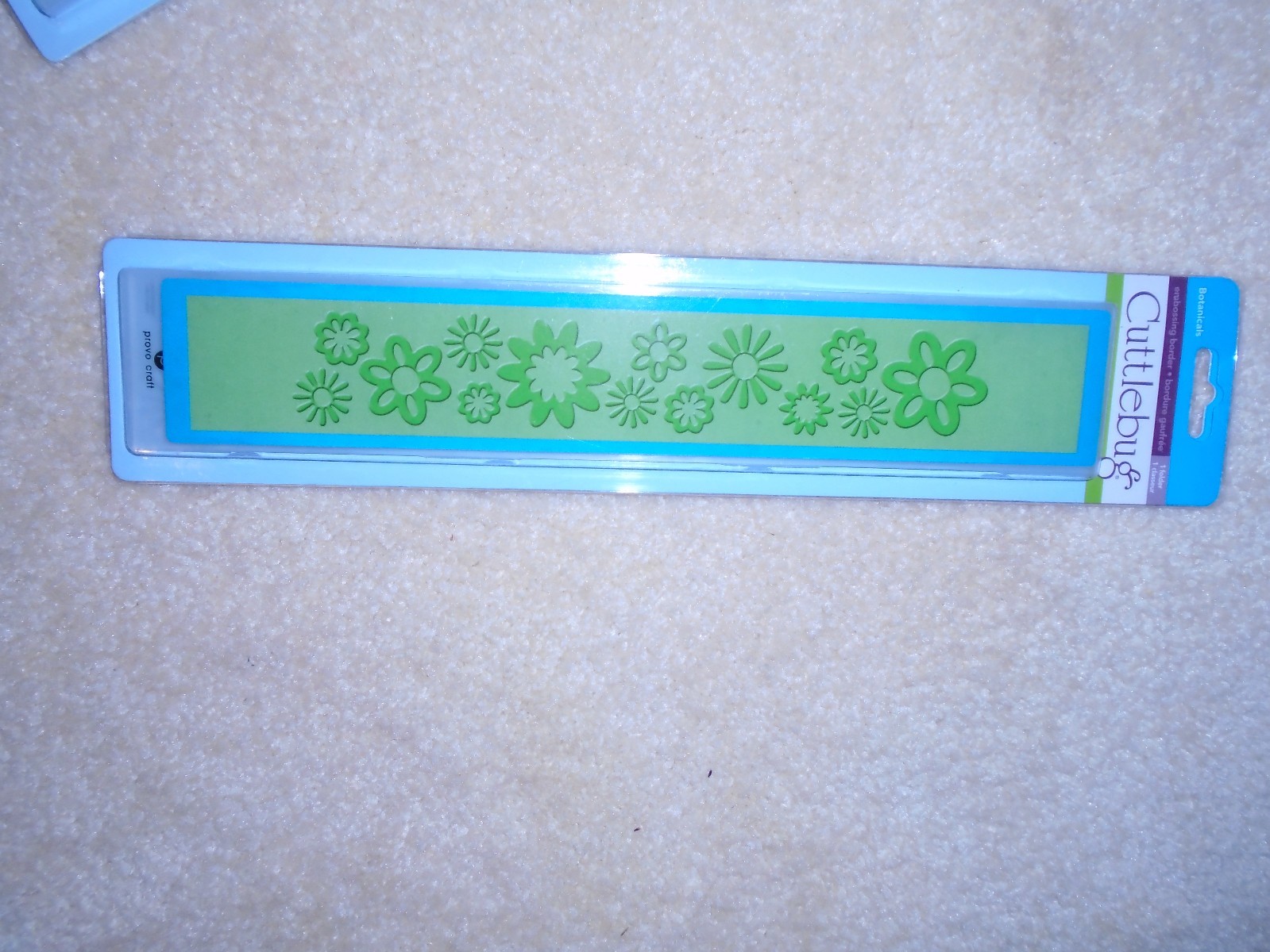 Cuttlebug Embossing Folder Botanical Flowers NIP | eBay