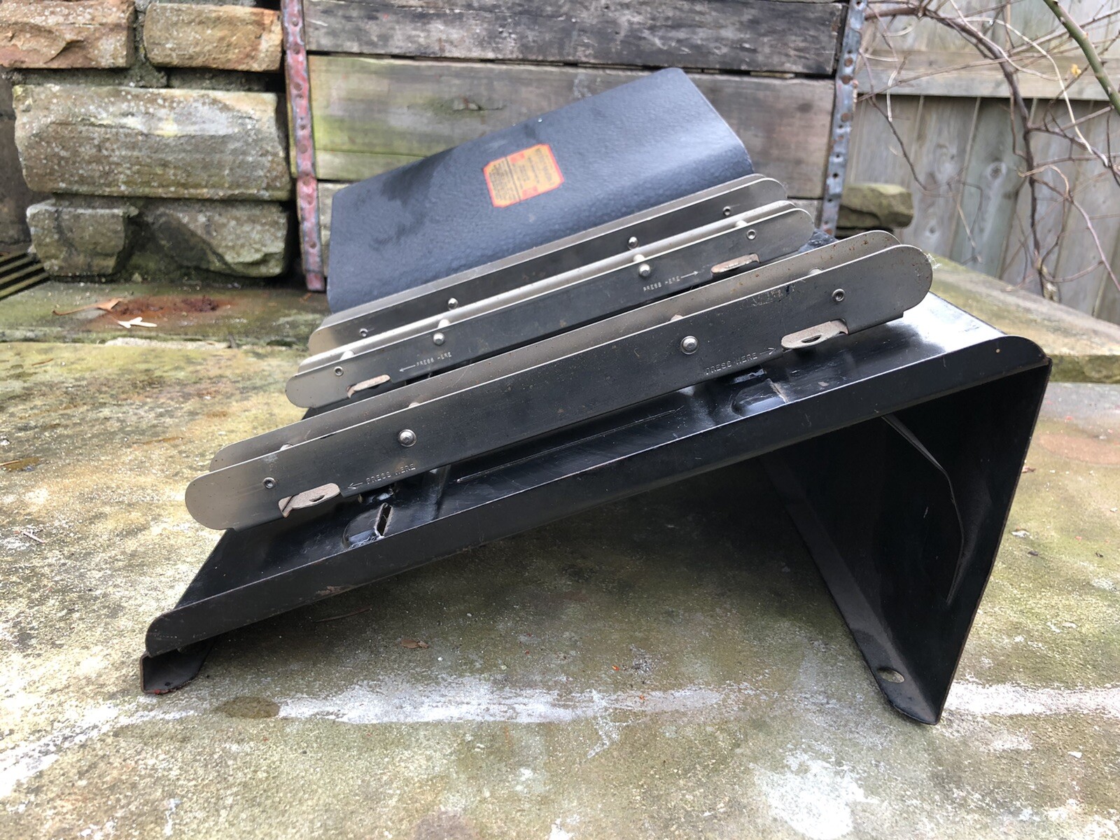 Vtg 1950s Grizzly Brake Lining Parts Catalog Counter Display Rack Bear ...