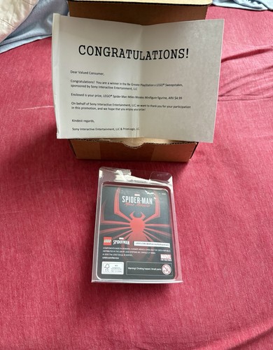 LEGO PS5 Playstation Classic Suit Spider-Man Miles Morales Mini Figure ...