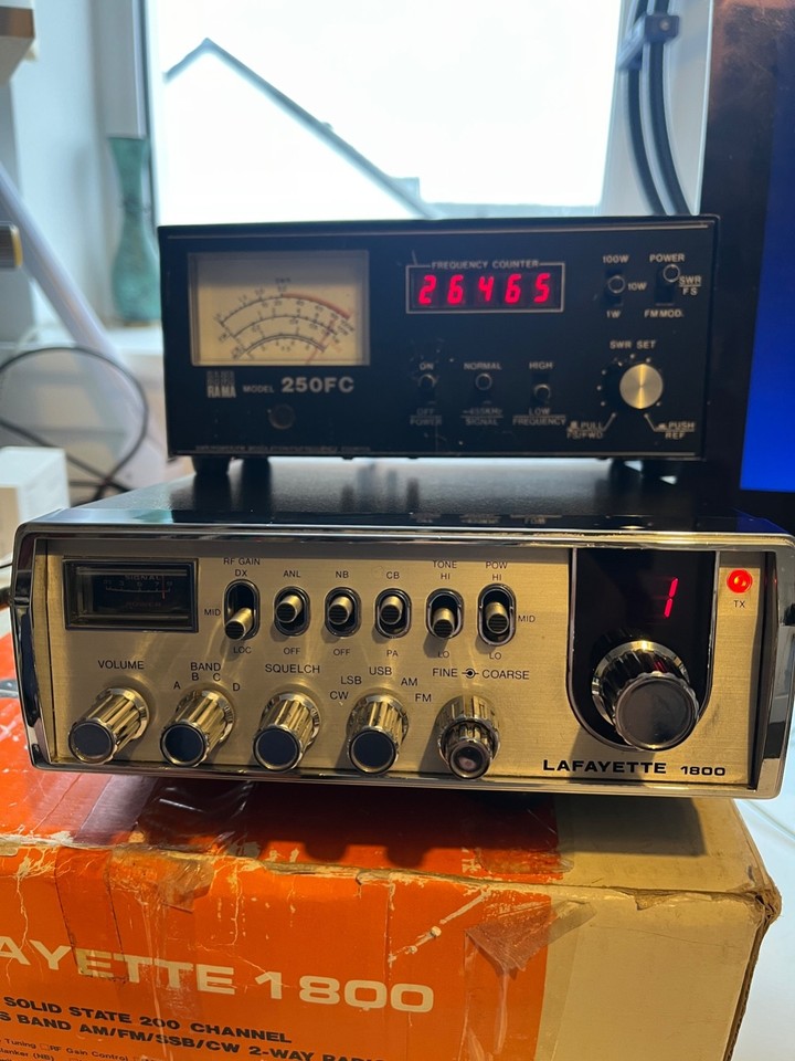 CB LAFAYETTE 1800 200 CHANNEL AM/FM/SSB/CW FOR SPARES REPAIR | eBay UK