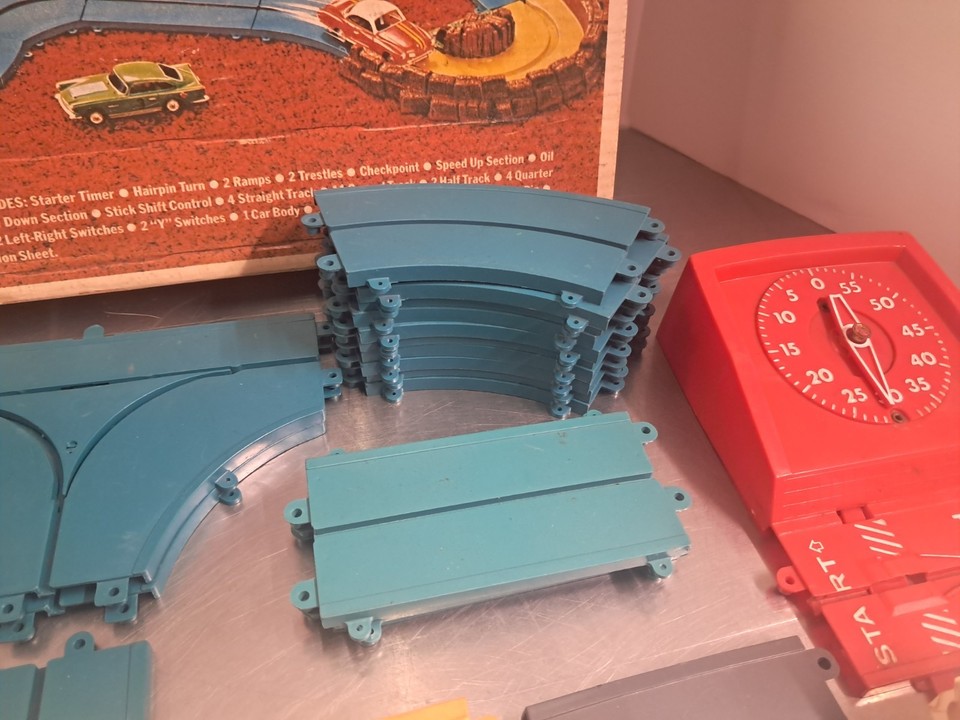 Vintage 1968 IDEAL - MOTORIFIC FIREBIRD RACERIFIC - Racing Set Original ...