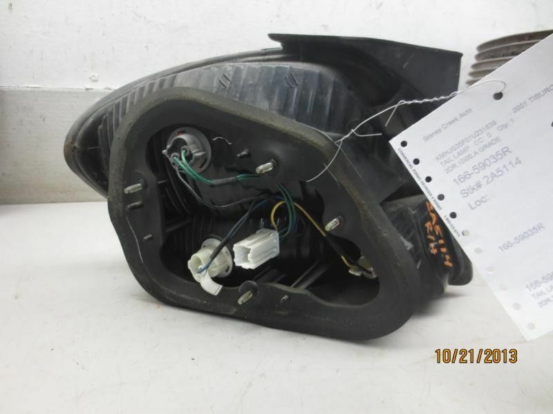 Passenger Tail Light Quarter Panel Mounted Fits 00-01 TIBURON 87632 | eBay