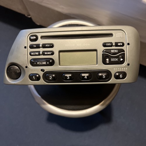 Ford KA Radio Stereo 6000 CD RDS E-O-N Silver Gray 5S5T-18C815-BB ...