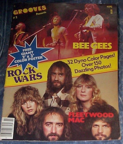 Bee Gees Mag Big 2'x3' Color Poster 1978 Barry Robin Maurice Gibb ...