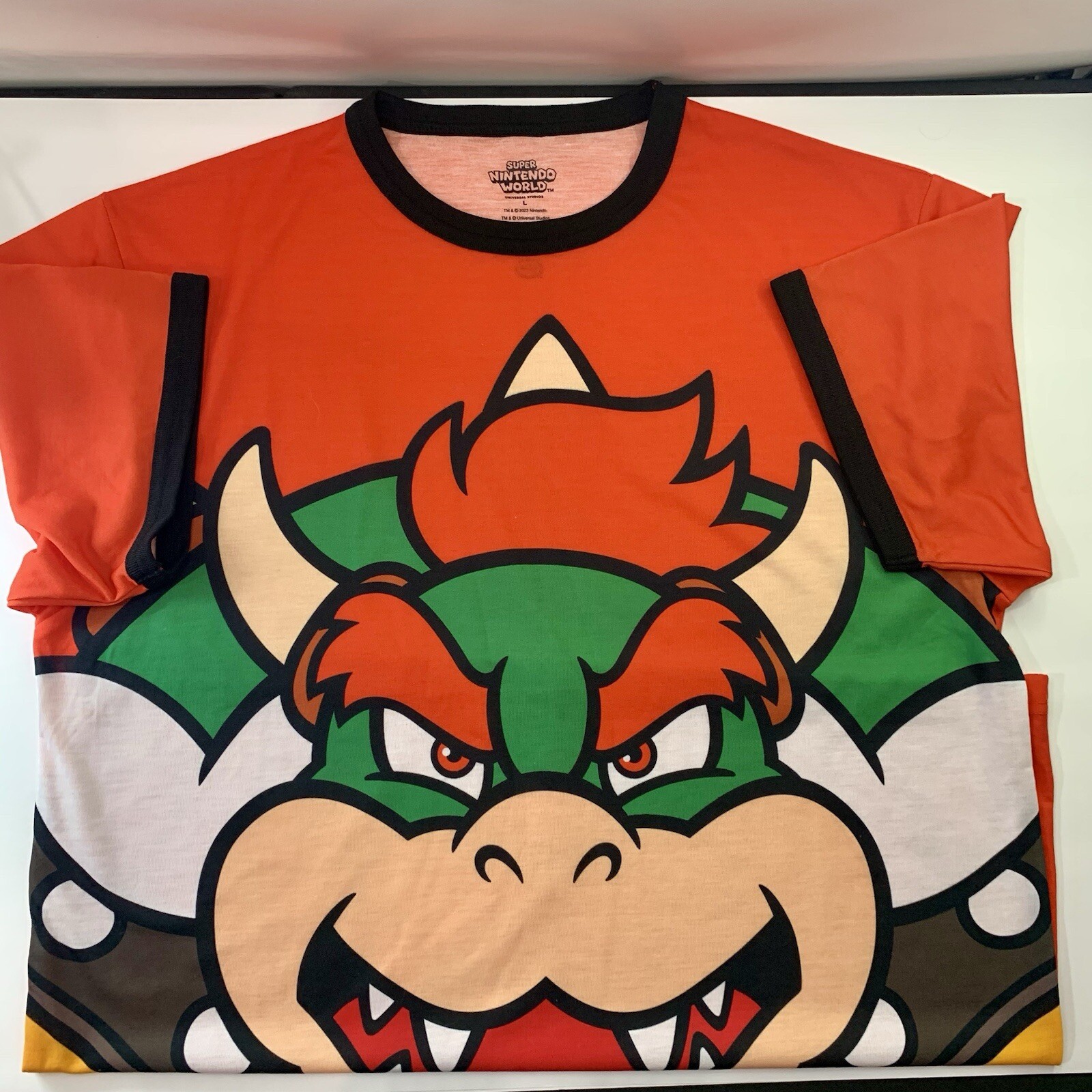 Super Nintendo World Bowser Shirt Size Large Universa… - Gem