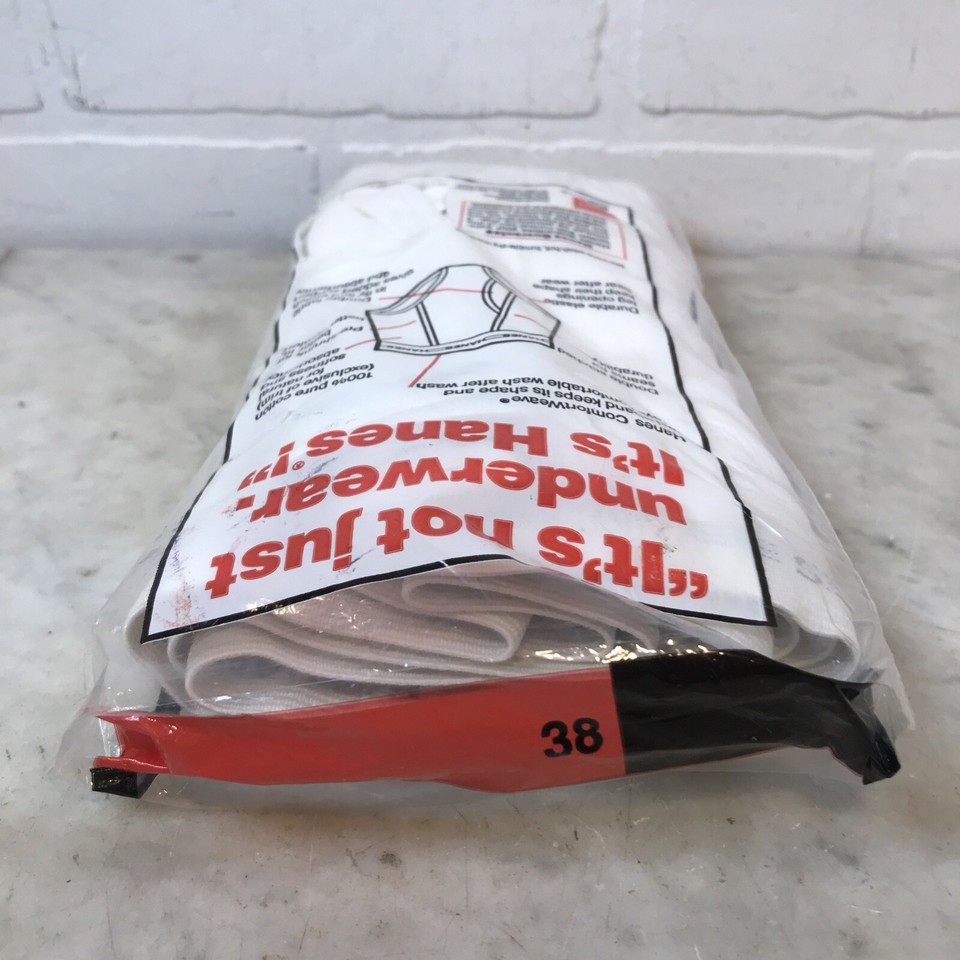 Vtg BVD Briefs 3-Pack Mens Sz 38 White Underwear Tighty Whities Cotton ...