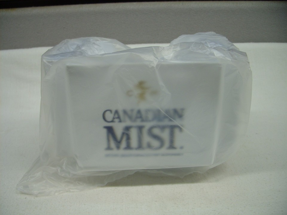 CANADIAN MIST WHISKEY - PROMOTIONAL BRANDED BARWARE BAR CADDY NAPKIN ...