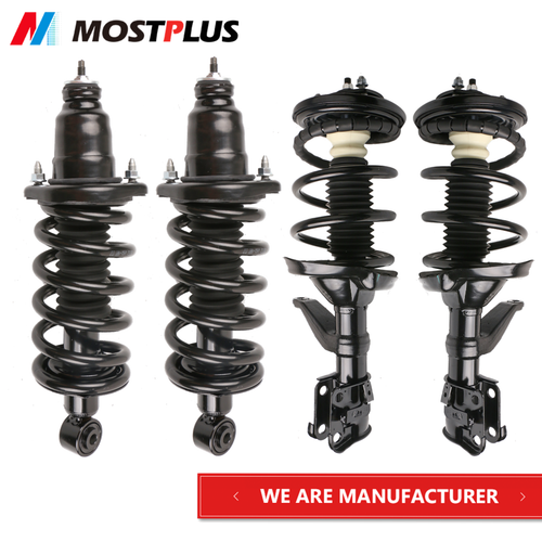 Set(4) Front & Rear Complete Struts Assembly For 2003-2011 Honda ...