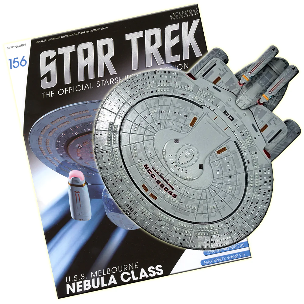 Star Trek USS Melbourne Nebula Class #156 Model for sale online | eBay