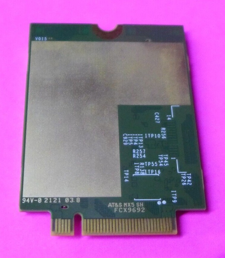Dell Latitude 5420 5424 7424 Snapdragon X20 LTE Wireless Card A01 ...