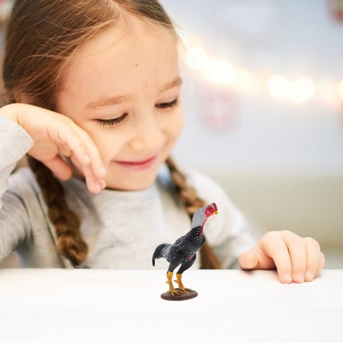 Model Toys Funny Kids Plaything Rooster Child Learning Toddler | eBay