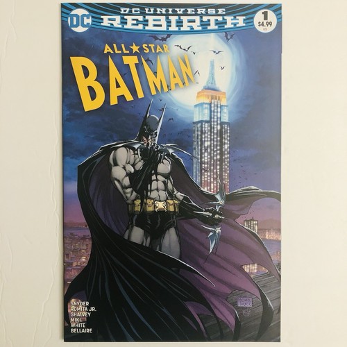 DC Comics Rebirth All-Star Batman #1 Turner Cover Aspen Comics Color ...