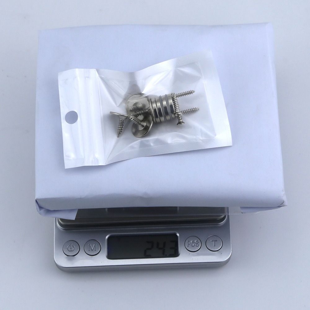 4 PCS Round Magnetic Door Catch Silver Magnet Latch Home Door Glass ...