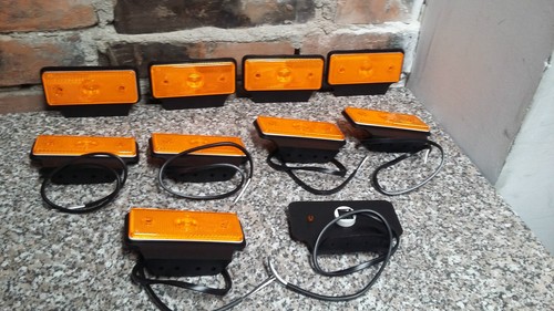 Mercedes Sprinter LED 12V/24V Side Amber Marker Lamp Lens New Lights x ...