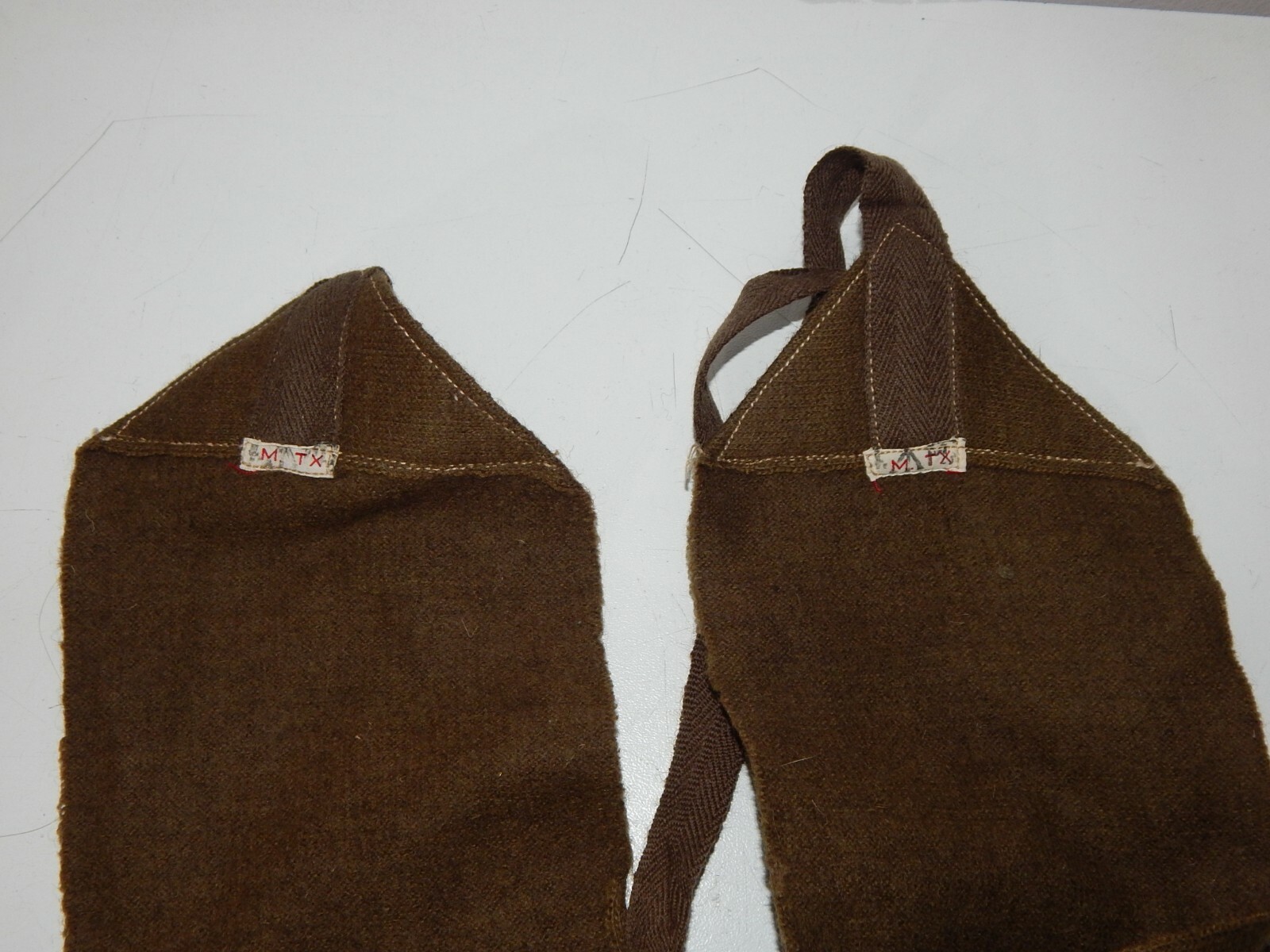 Original Wickelgamaschen Gamaschen WW2? WW1? Aarmy Puttees Leg Wraps ...