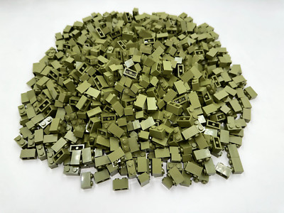 LEGO Pack of 100x New Olive Green Brick 1 x 2 BULK BRICKS | eBay