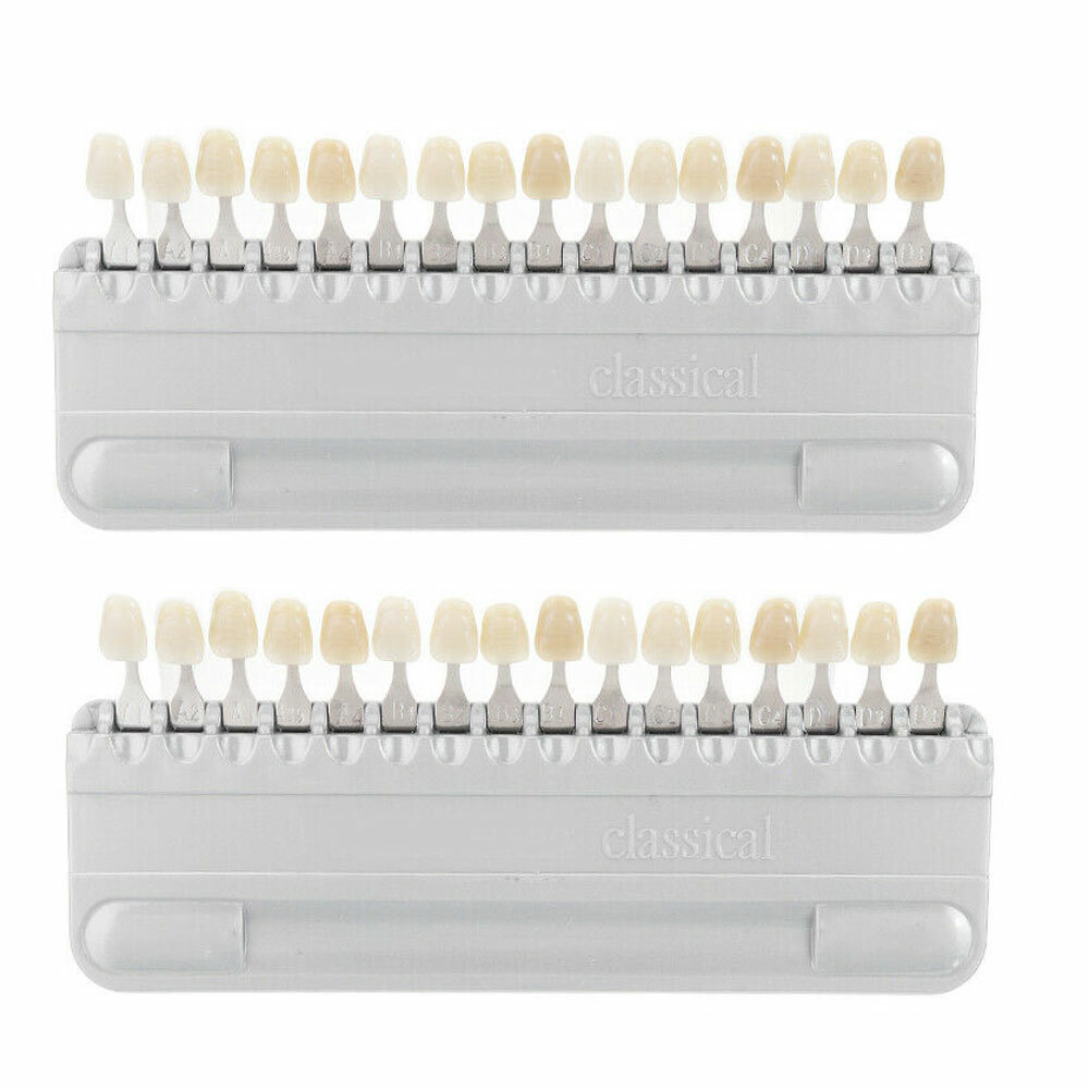 2PACKS 16 Colors A1-D4 Shade Guide Teeth Dental Materials Durable ...