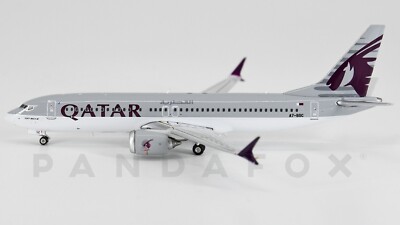 Qatar Airways Boeing 737 MAX 8 A7-BSC Phoenix 11814 PH4QTR2421 Scale 1: ...
