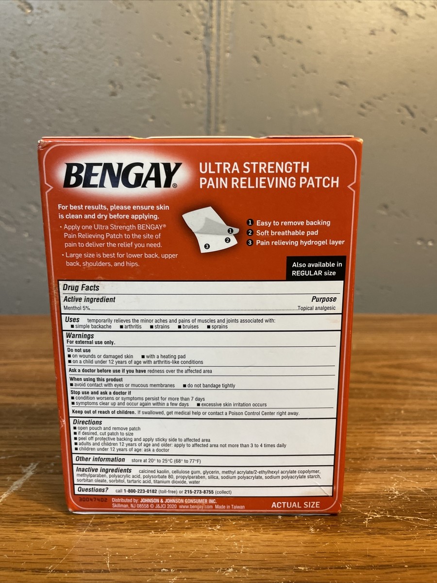 Bengay Patch