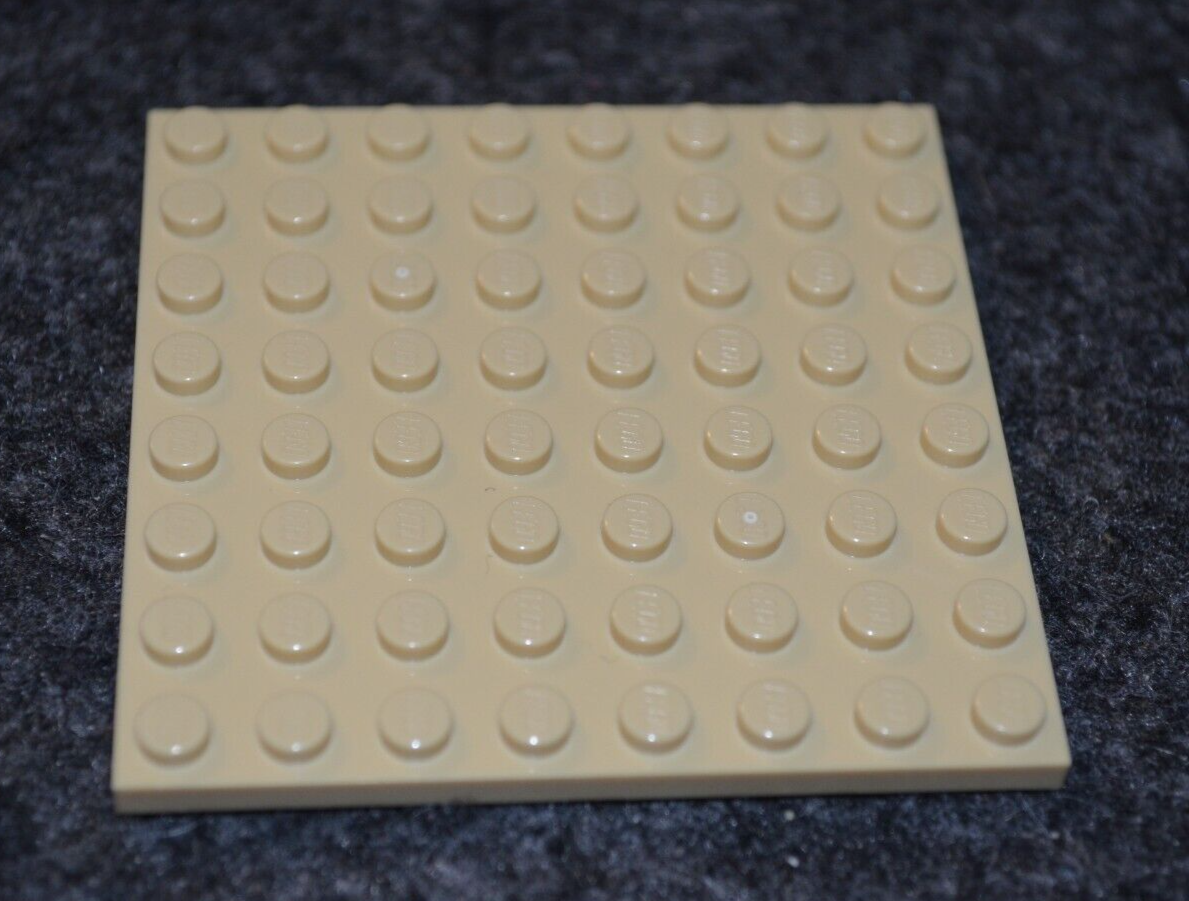 (1) 8x8 Tan Large Base Plate Bricks ~ New Lego Parts ~ | eBay