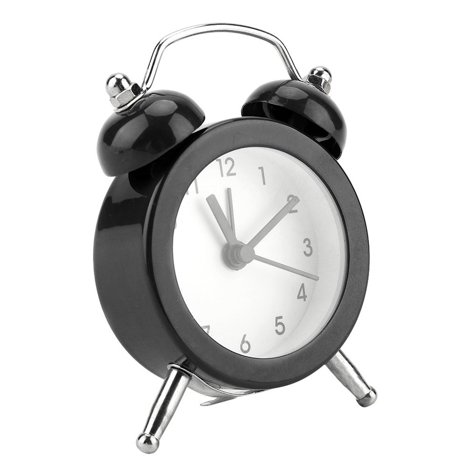 3Inch Portable Fashion Mini Metal Digital Alarm Clock with Battery ...