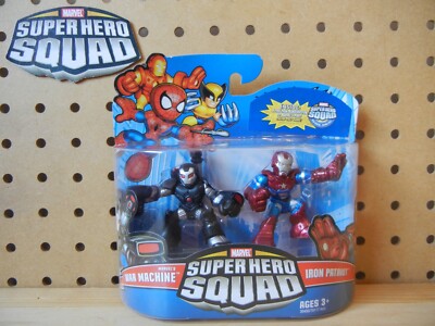 Marvel Super Hero Squad SEALED Wave 22: IRON PATRIOT & WAR MACHINE Dark ...