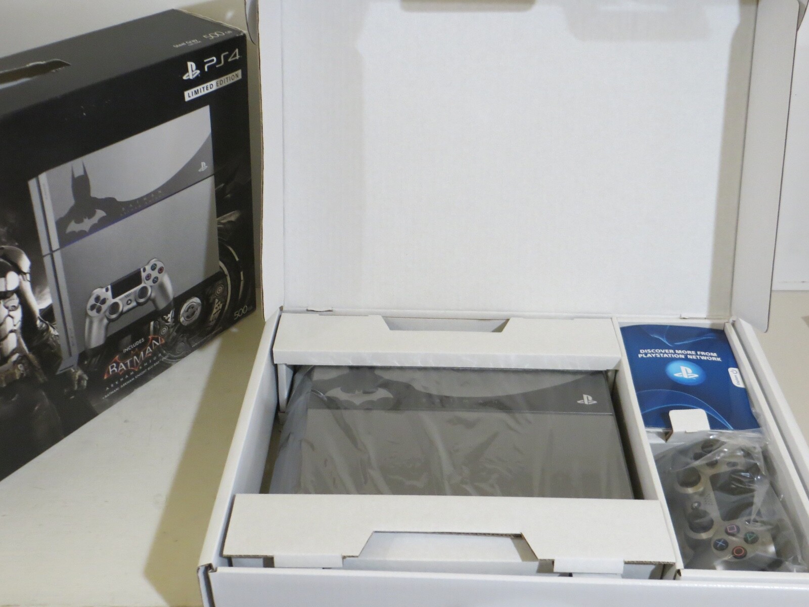 Sony PlayStation 4 Batman 500GB Grey Console for sale online | eBay