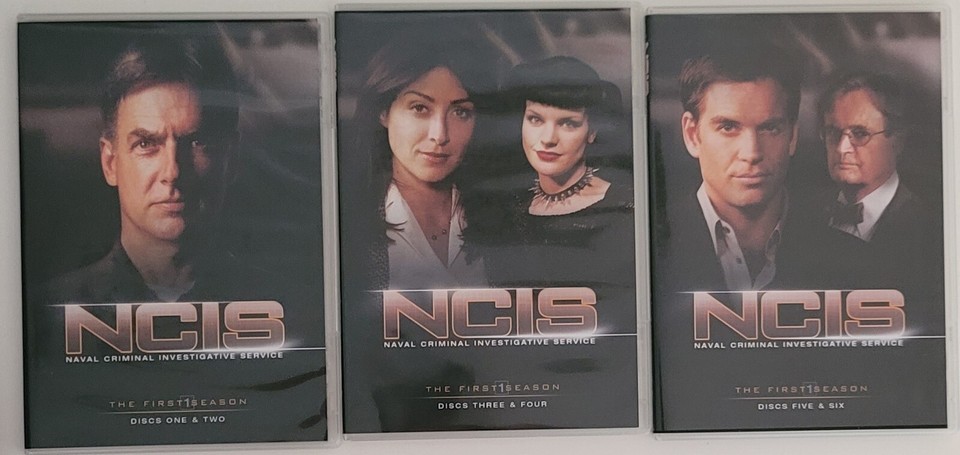 NCIS: Complete 1st Season - 3 DVD Set- VERY GOOD CONDITION. 97360453645 ...