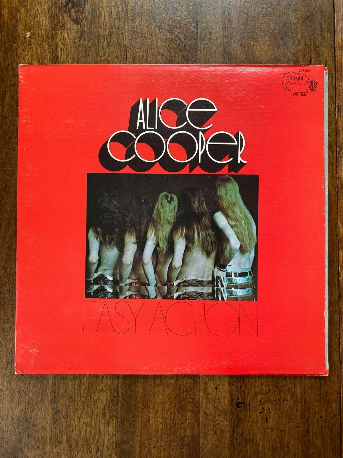 Alice Cooper Easy Action Vinyl LP 1970 Straight WS 1845 Pink Labels | eBay
