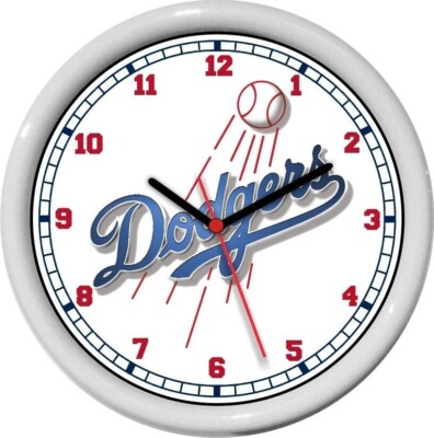 Los Angeles Dodgers MLB Wall Clock 0724 | eBay