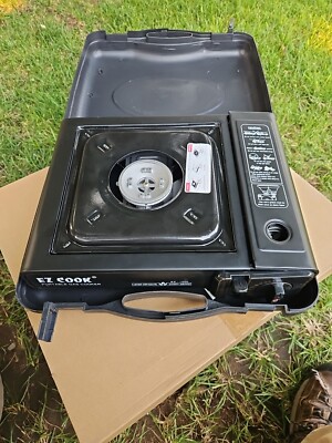 EZ Cook Portable Butane Gas Stove in Carrying Case 🍳 EZ 1000 Very Clean ...