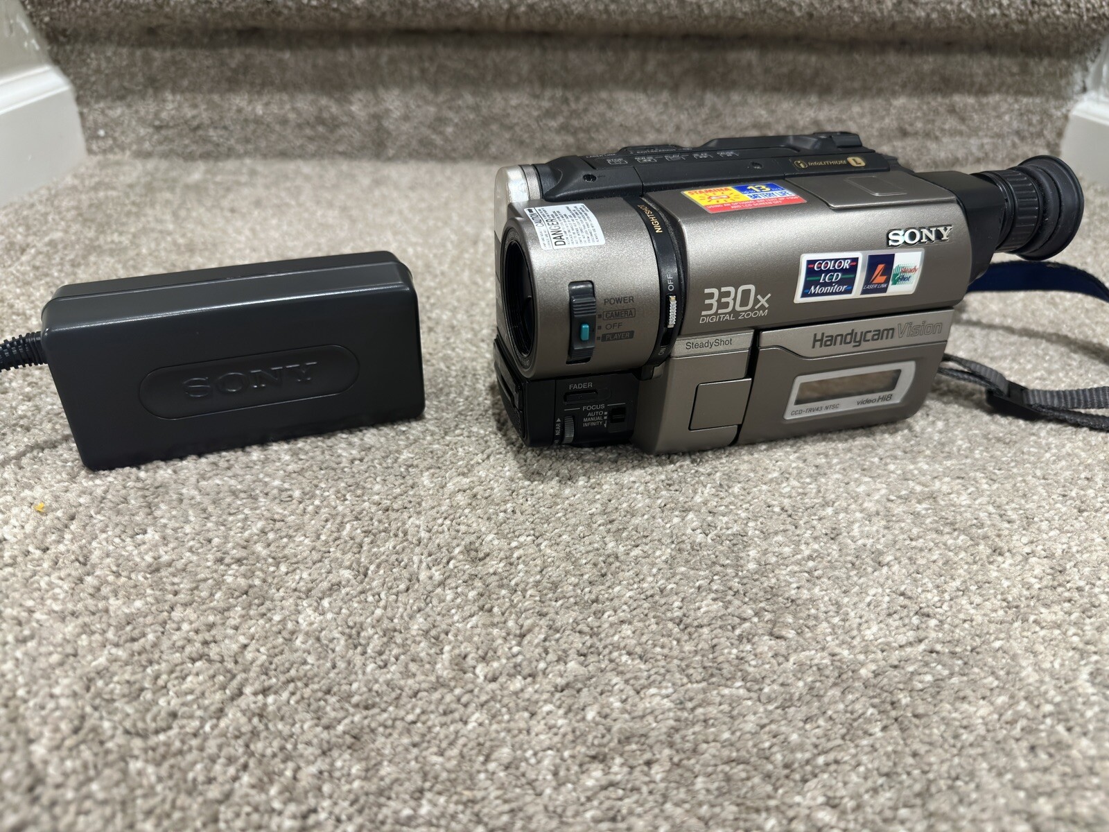 Sony Handycam CCD-TRV43 Hi-8 Analog Camcorder for sale online | eBay