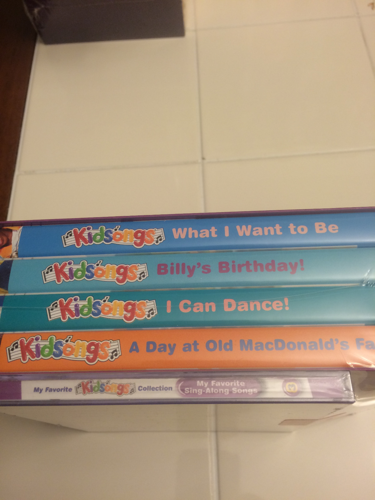 Kidsongs - Sing-Along Fun Box Set 4 Disc DVD Box Set With Extra Audio ...