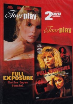 FOURPLAY / FULL EXPOSURE The Sex Tapes Scandal 2-Disc DVD SET Steamy ...