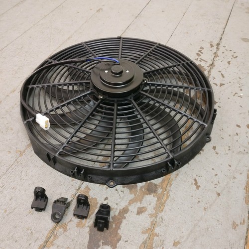 1957 Cadillac DeVille 16 Inch Super Duty Radiator Fan cooling 3000cfm ...