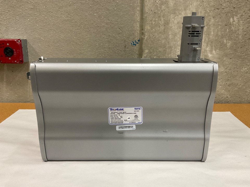 StarLine Busway Tap Box CBMT5HE57-(2)460R9W-4-ABB 60A 240V Dual Circuit ...