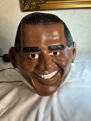 President Barack Obama Adult Vinyl Mask Used | eBay