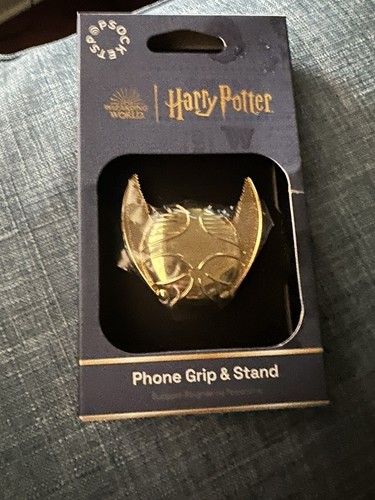 NEW Harry Potter Golden Snitch Phone Grip Stand Cable Organizer Rare ...