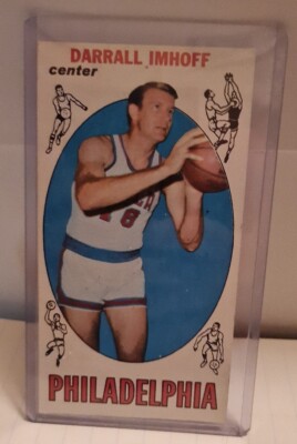 1969-70 PHILADELPHIA 76ers DARRALL IMHOFF BASKETBALL CARD #4 | eBay