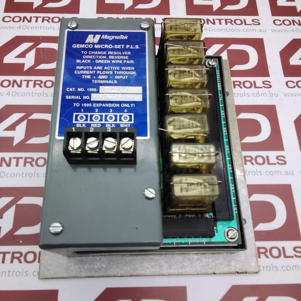 A-6M-P-X | Gemco | Programmable Limit Switch, 10A, Used | eBay
