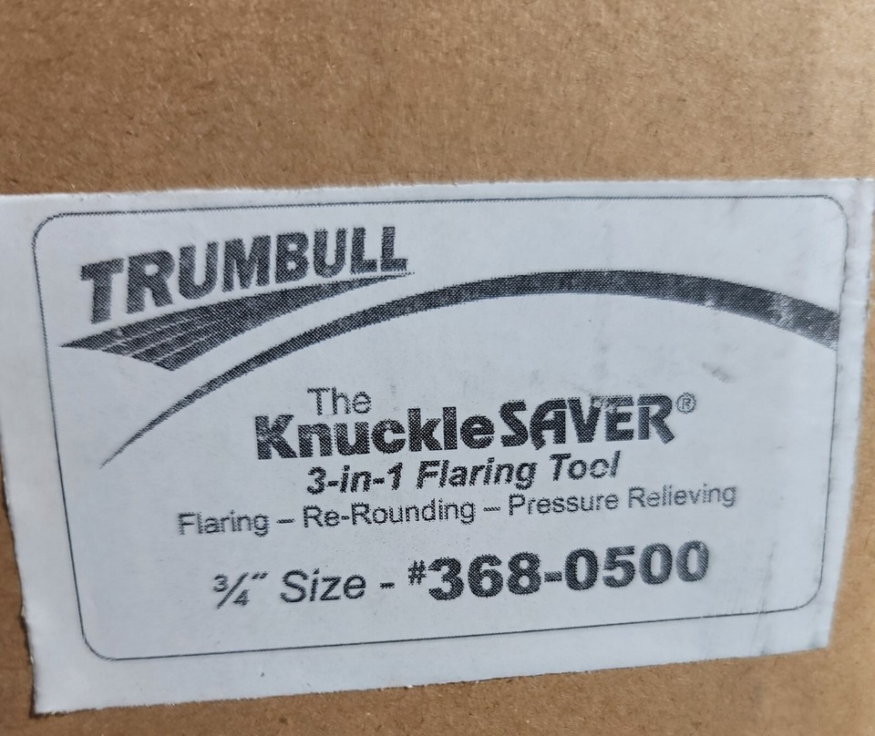 Knuckle Saver Hammer Flaring Rounding Tool for 3/4" K Copper | eBay