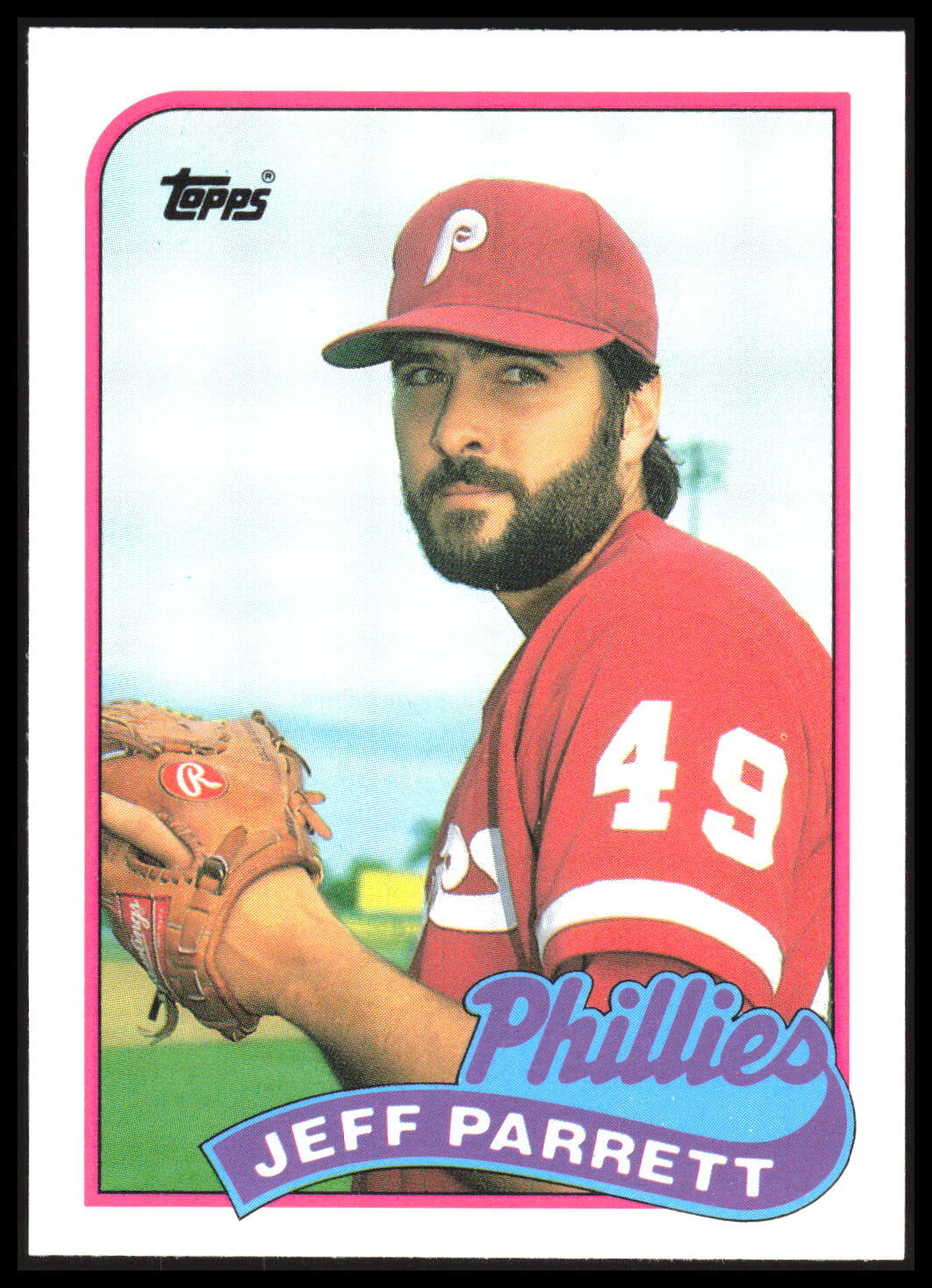 1989 Topps Traded Jeff Parrett #95T Philadelphia Phillies 5J | eBay