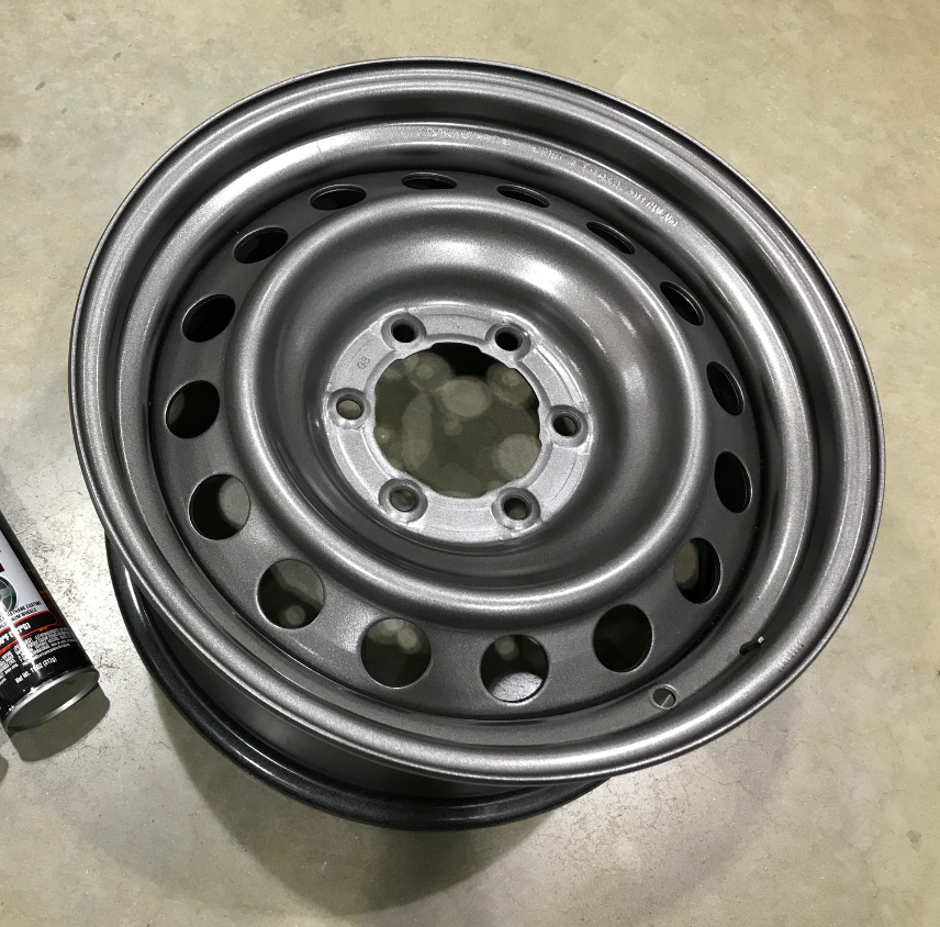 Wheels Graphite Gray Spray Paint Rims Steel Metal Aluminum Plastic ...