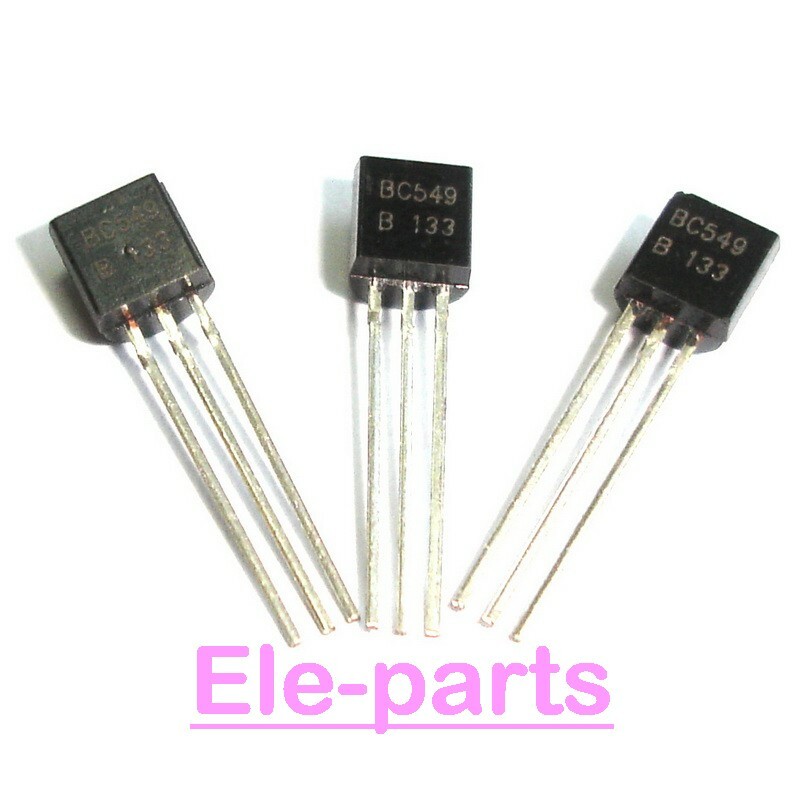 100 PCS BC549B TO-92 BC549 NPN General Purpose Transistors Chip | eBay