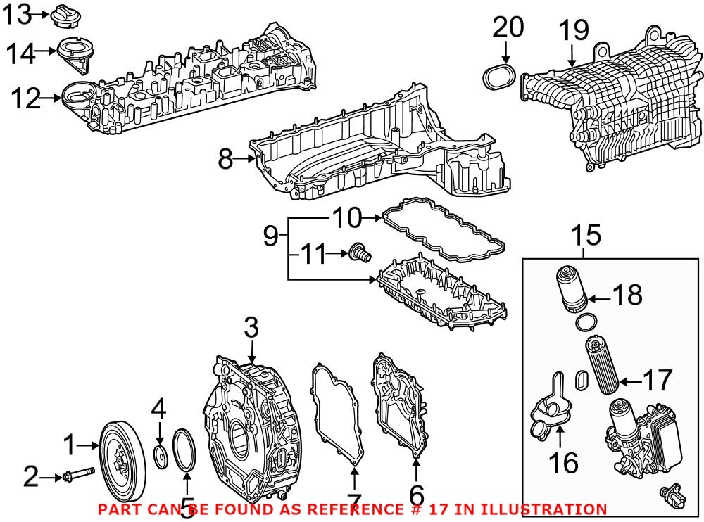 MERCEDES-BENZ 2561840000 - Cross reference oil filters