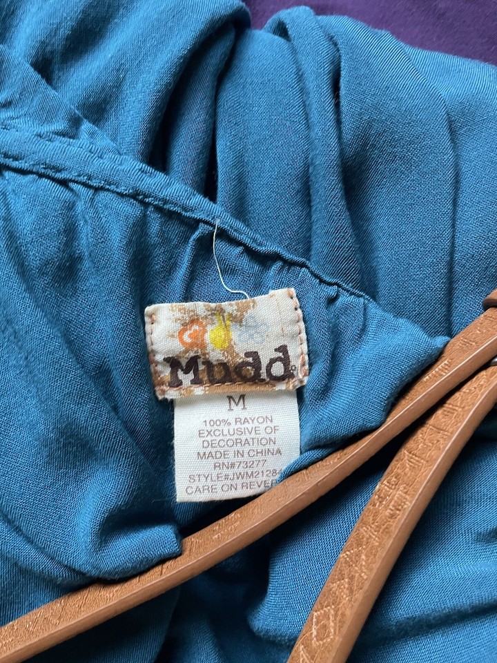 Mudd Off Shoulder Ruffle Dress With Belt Size M | eBay